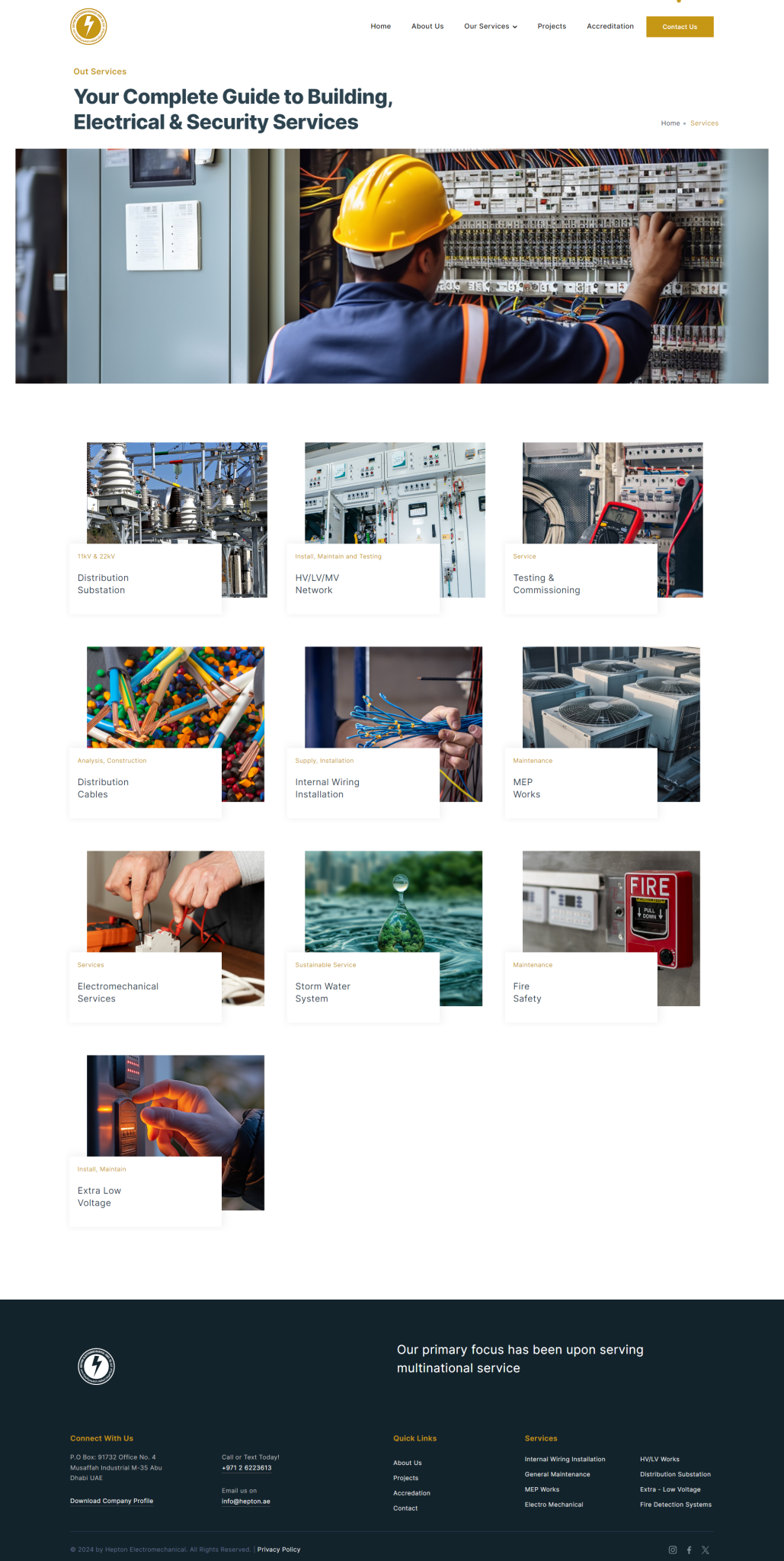 Our services | Hepton